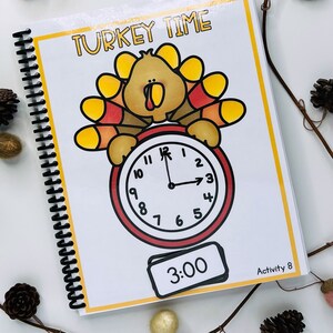 Thanksgiving Activity Binder | Kindergarten & 1st Grade (digital ...