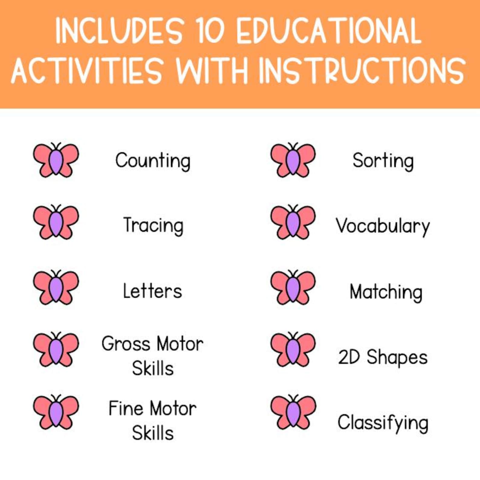 Bug Busy Binder | Toddler & Preschool Activities (digital Download) - Etsy