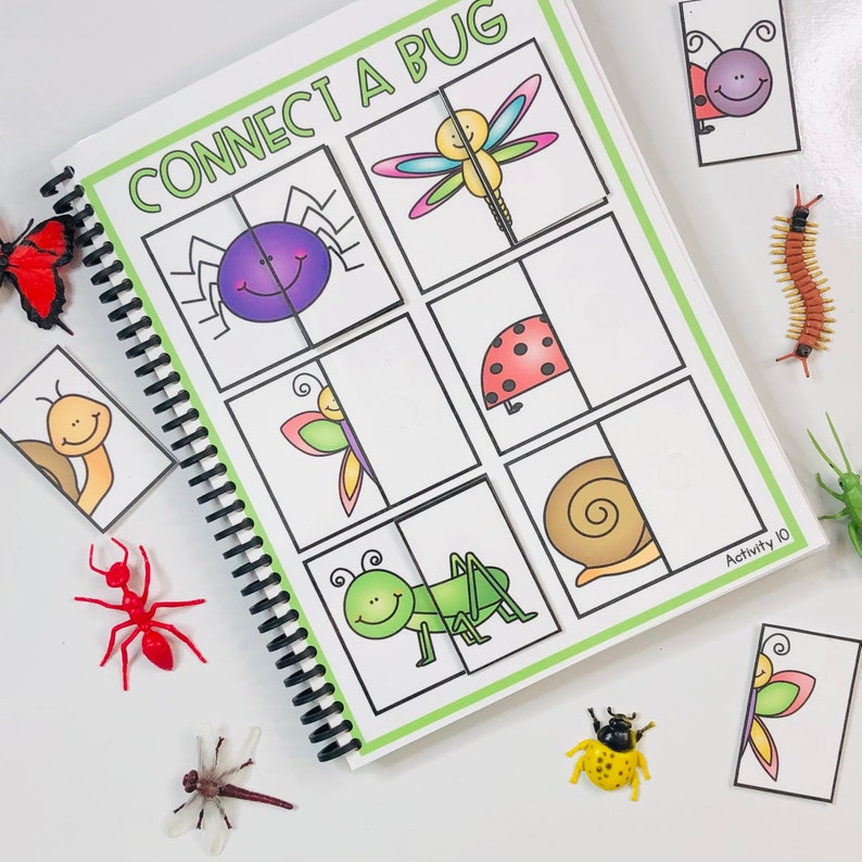 Bug Busy Binder | Busy Book | Activity Binder | Toddler Activities ...