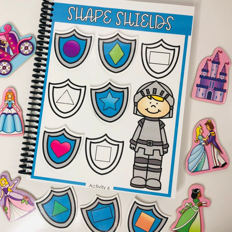 Princess Busy Binder | Busy Book | Activity Binder | Toddler Activities ...