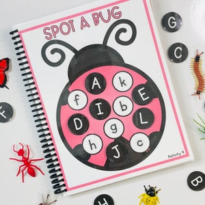 Bug Busy Binder | Toddler & Preschool Activities (digital Download) - Etsy