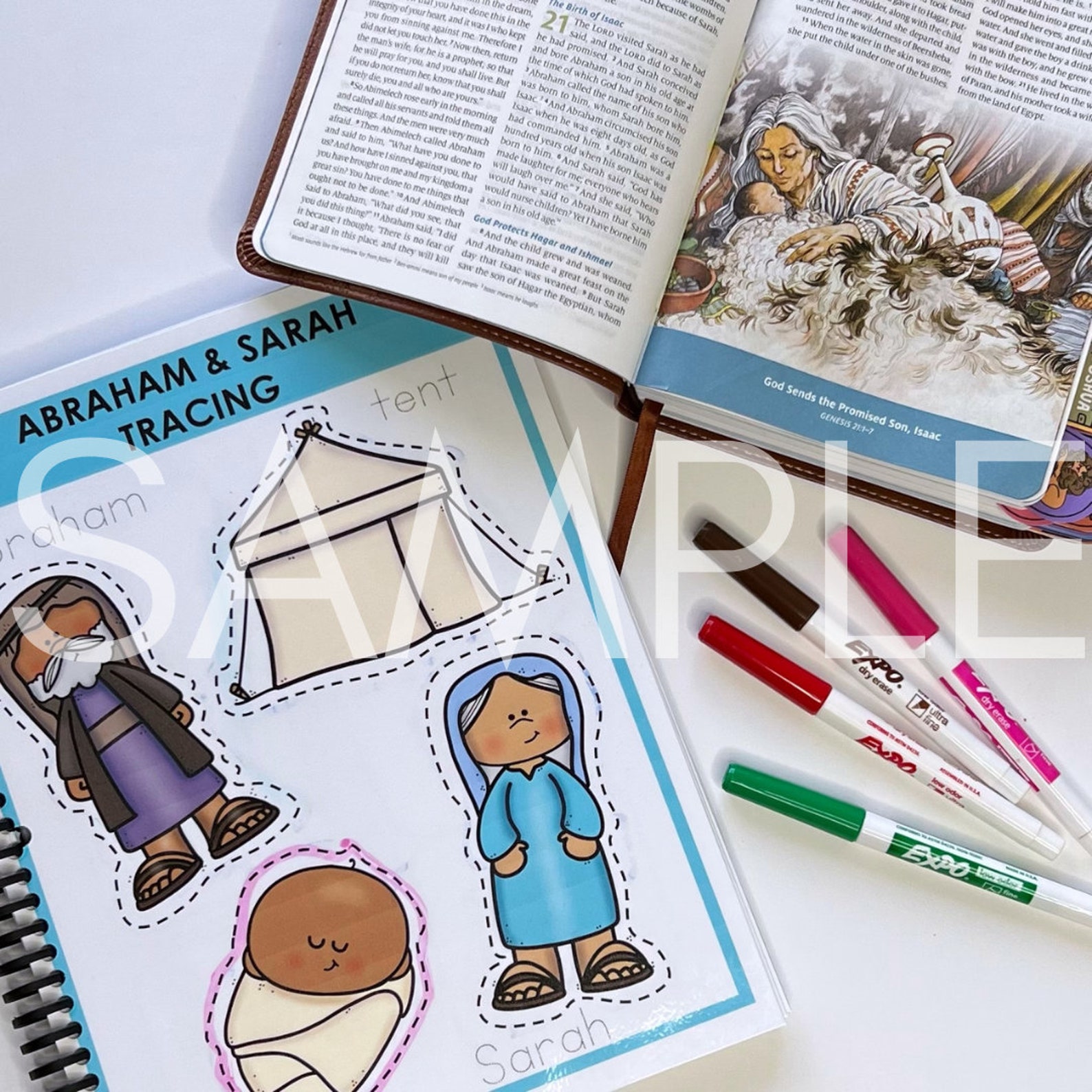 Bible Busy Binder for Little Learners 10 Stories BUNDLE PHYSICAL ...