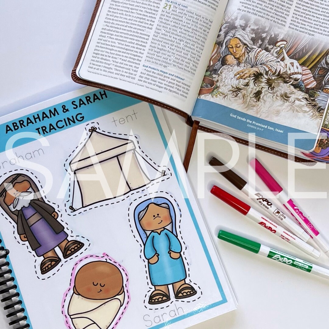 Bible Busy Binder for Little Learners 10 Stories BUNDLE PHYSICAL ...