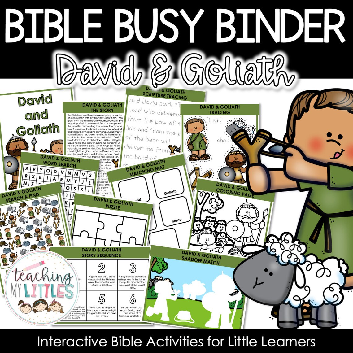 Bible Busy Binder BUNDLE Busy Books Activity Binders - Etsy