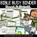 Bible Busy Binder BUNDLE | Busy Books | Activity Binders | Bible ...