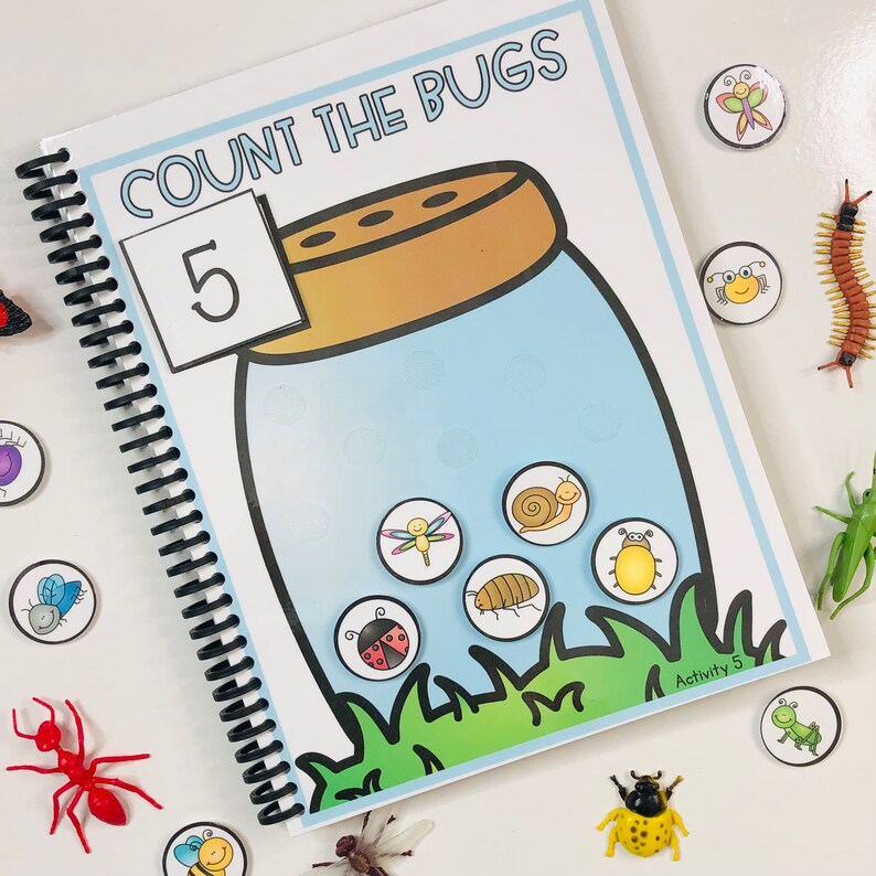 Bug Busy Binder | Busy Book | Activity Binder | Toddler Activities ...