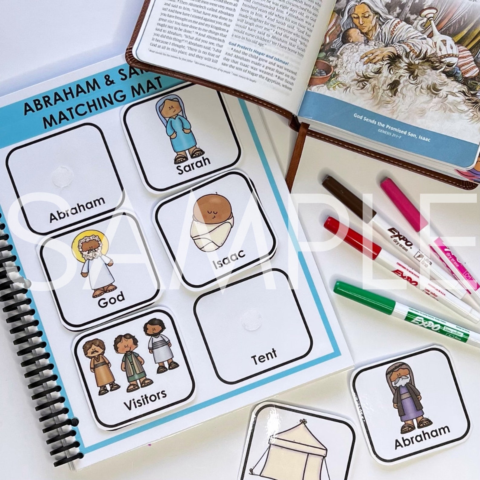 Bible Busy Binder for Little Learners 10 Stories BUNDLE PHYSICAL ...