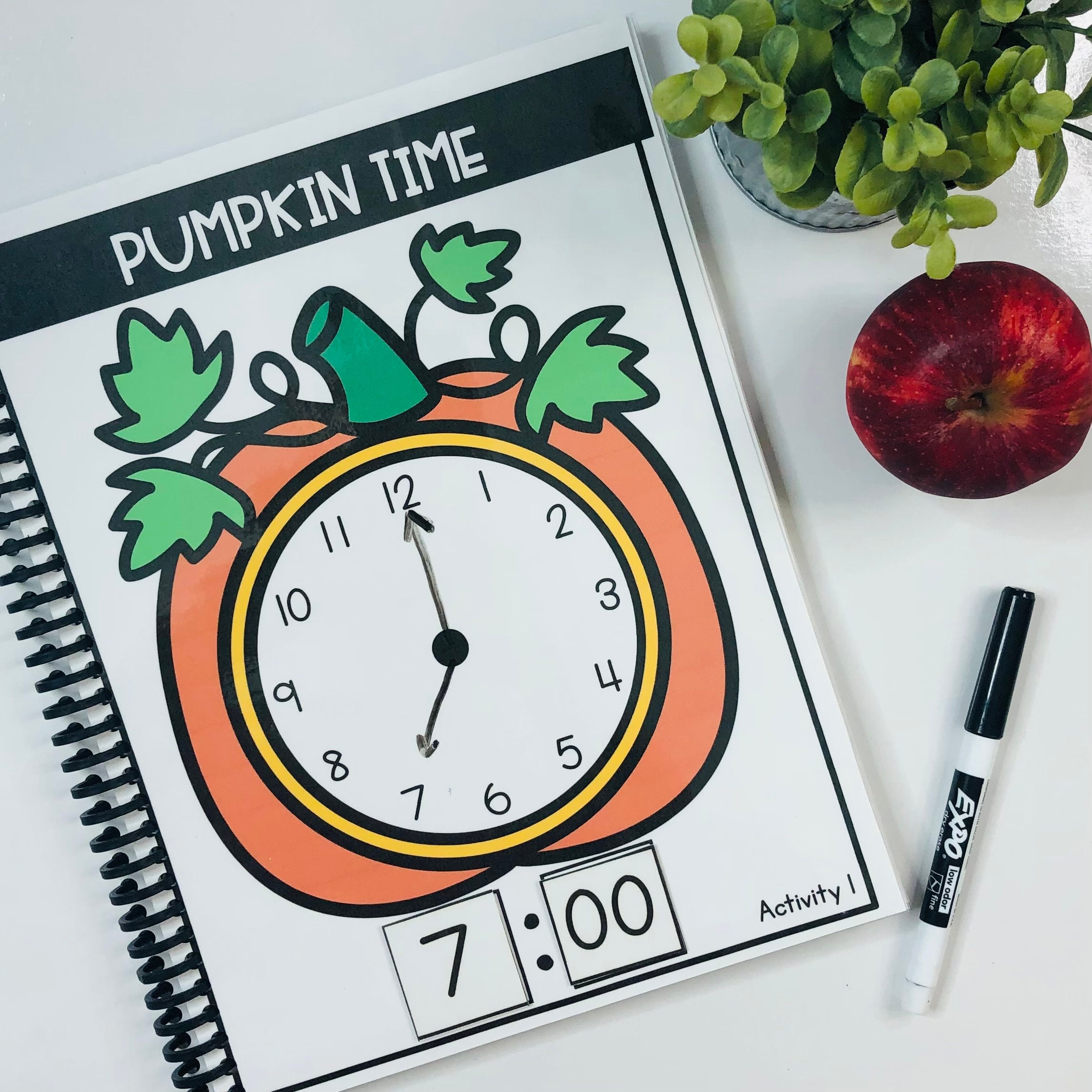 Fall Busy Binder K-1st | Busy Book | Activity Binder | Kindergarten ...