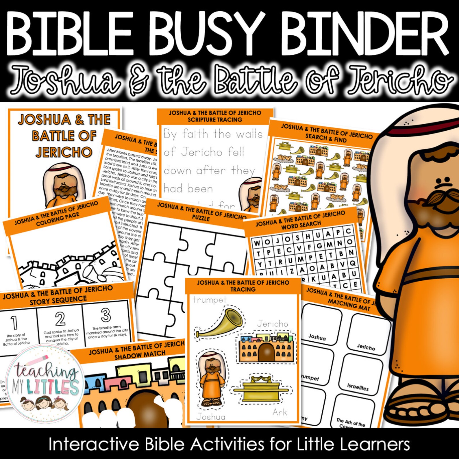 Bible Busy Binder BUNDLE Busy Books Activity Binders - Etsy