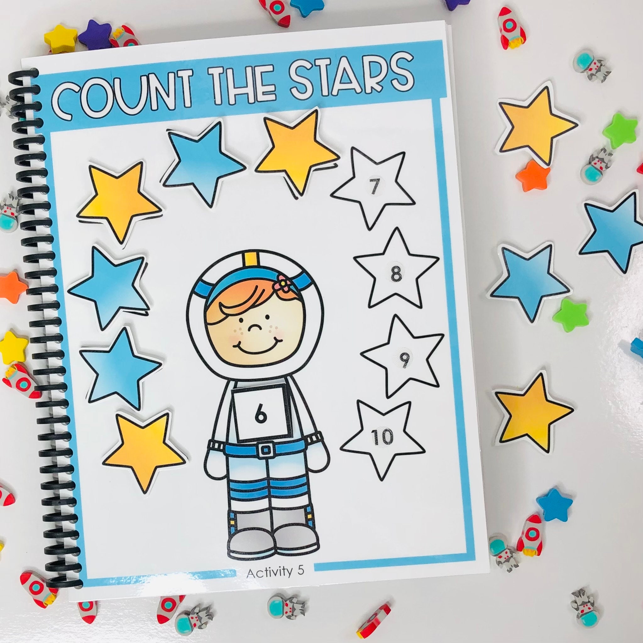 Space Busy Binder | Busy Book | Activity Binder | Toddler Activities ...