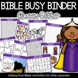 Bible Busy Binder BUNDLE | Busy Books | Activity Binders | Bible ...