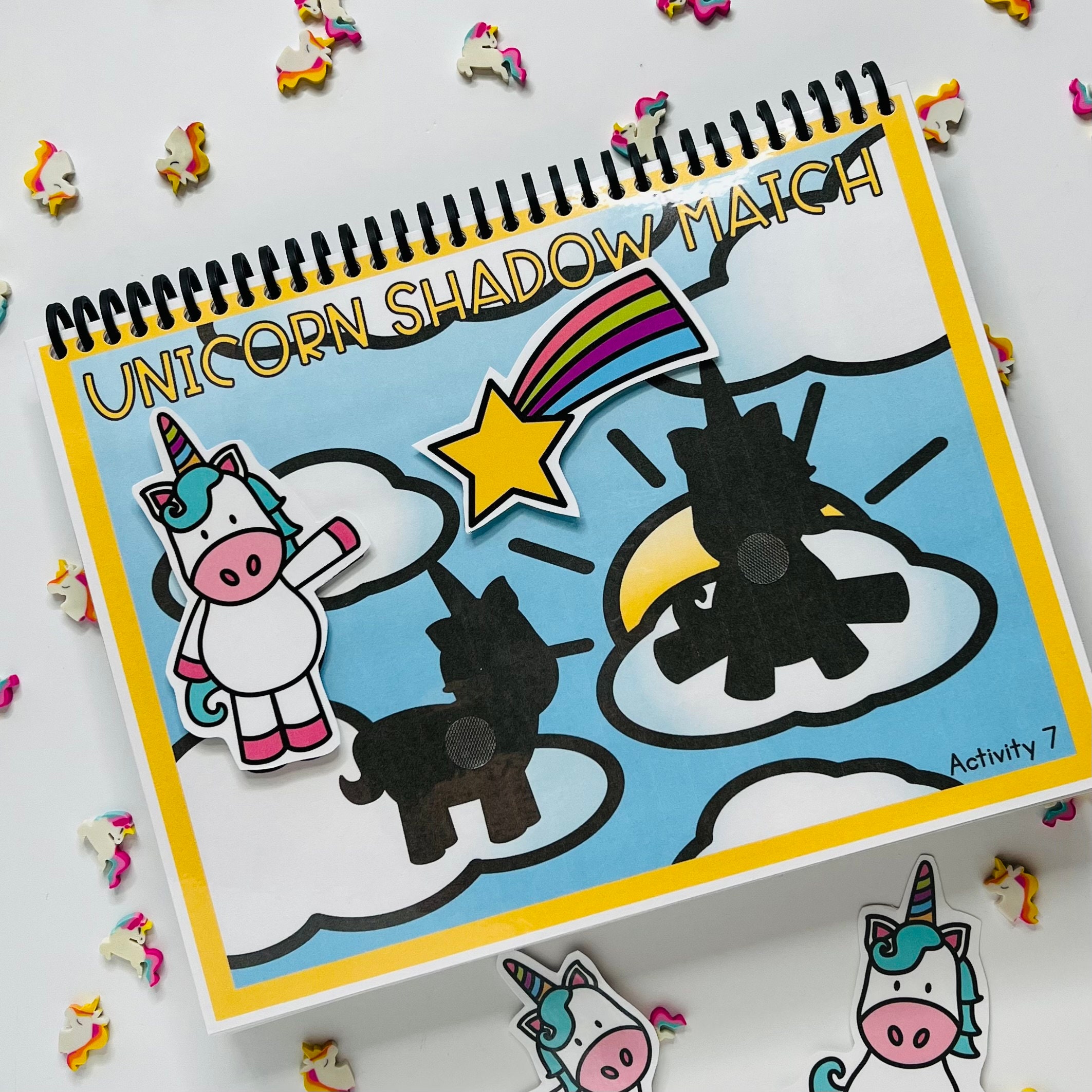 Unicorn Busy Binder | Busy Book | Activity Binder | Toddler Activities ...