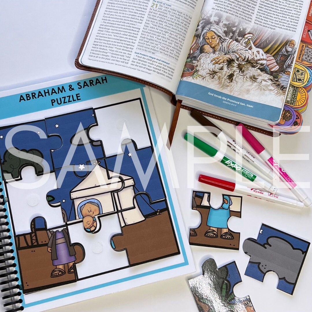 Bible Busy Binder for Little Learners 10 Stories BUNDLE PHYSICAL ...