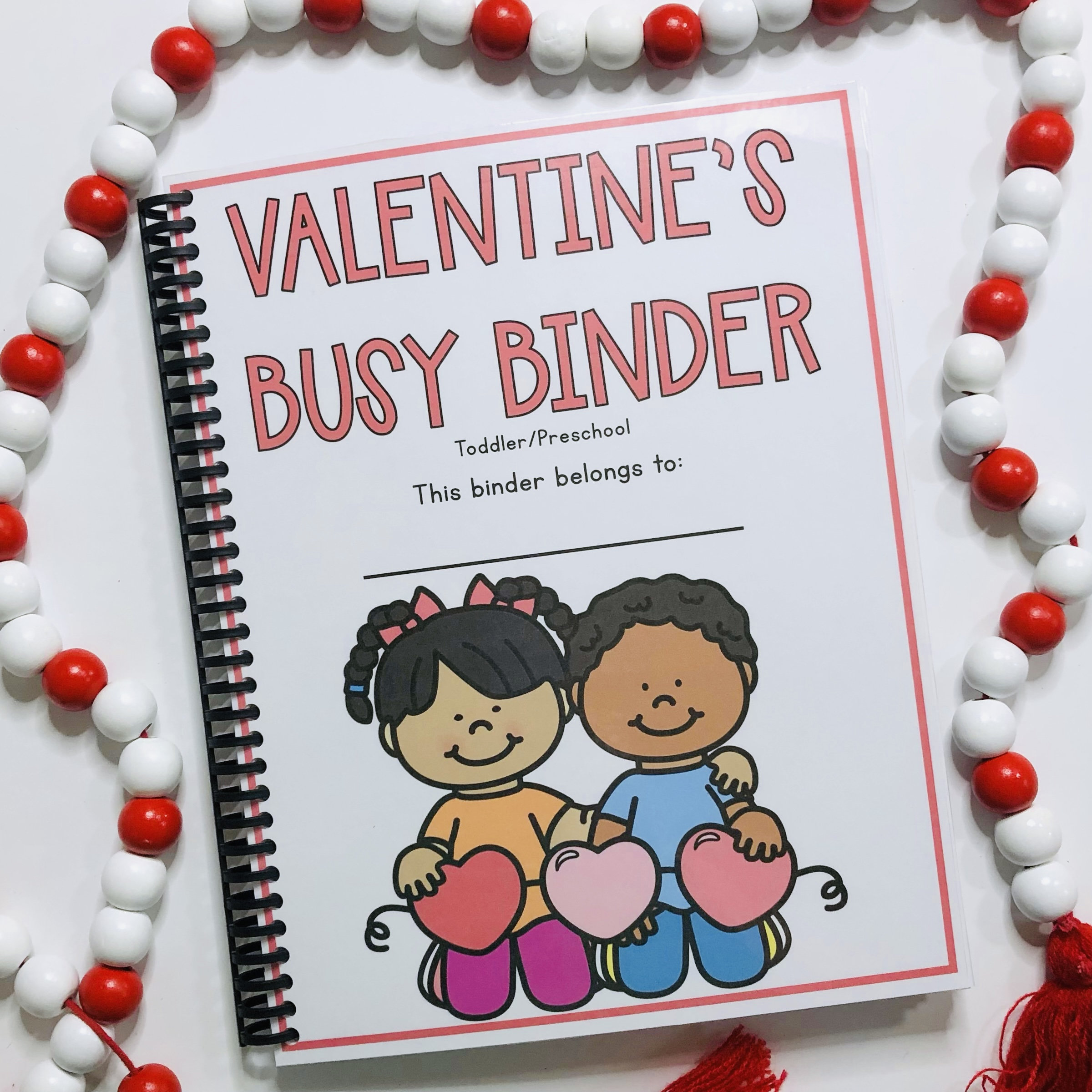 Valentine's Busy Binder | Busy Book | Activity Binder | Toddler ...