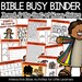 Bible Busy Binder BUNDLE | Busy Books | Activity Binders | Bible ...