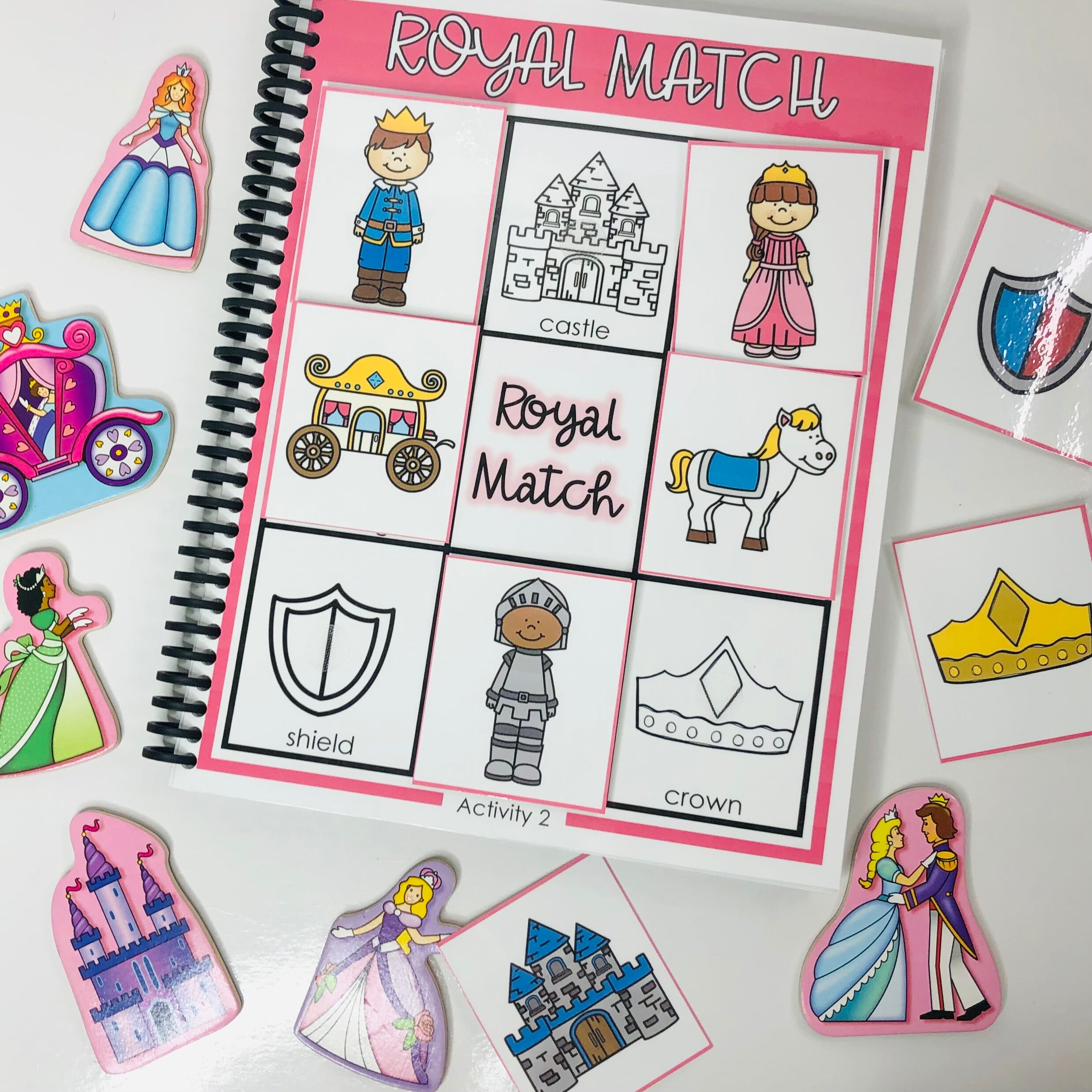 Princess Busy Binder | Busy Book | Activity Binder | Toddler Activities ...