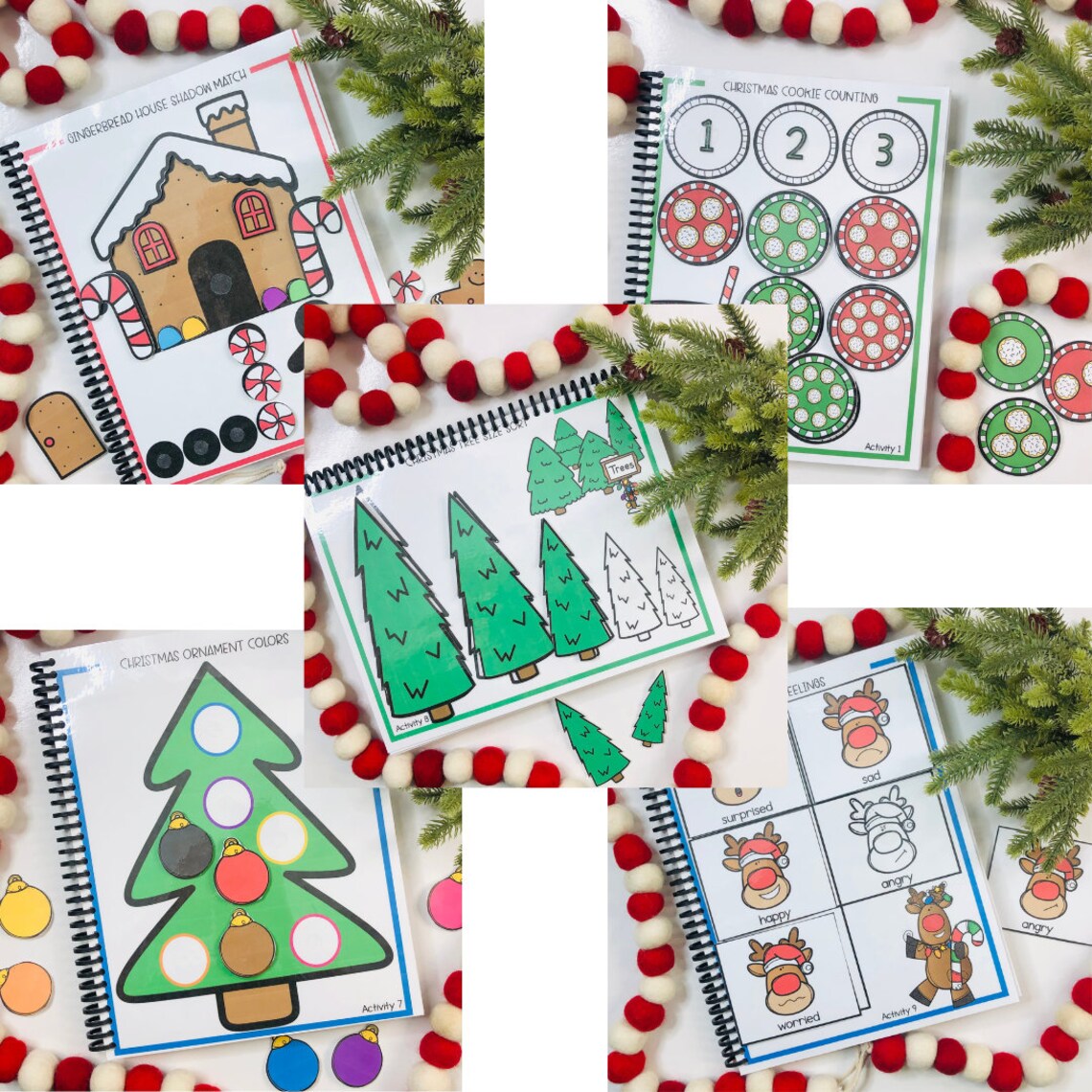 Christmas Busy Binder | Busy Book | Activity Binder | Toddler ...