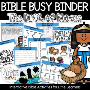 Bible Busy Binder BUNDLE | Busy Books | Activity Binders | Bible ...