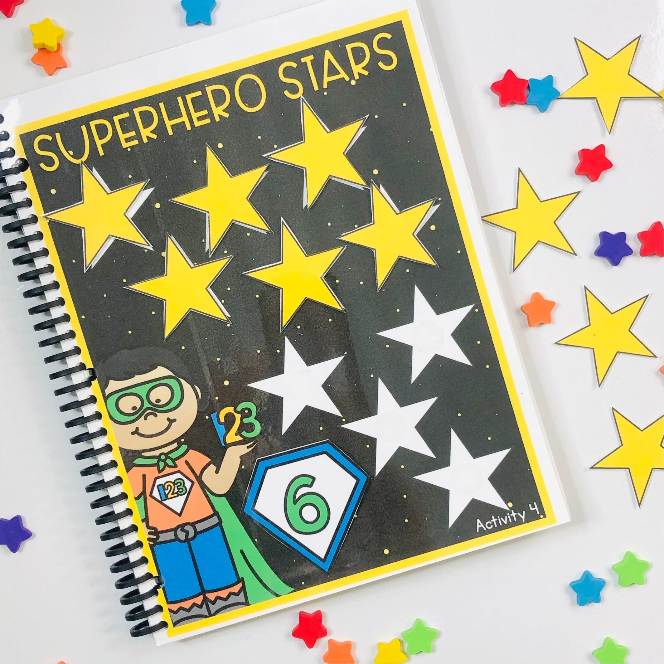 Superhero Busy Binder | Busy Book | Activity Binder | Toddler ...