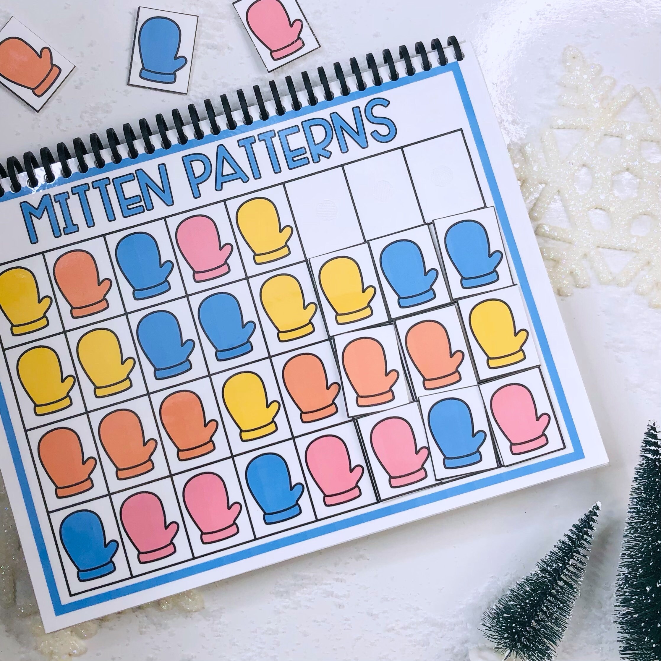 Winter Busy Binder | Busy Book | Activity Binder | Toddler Activities ...