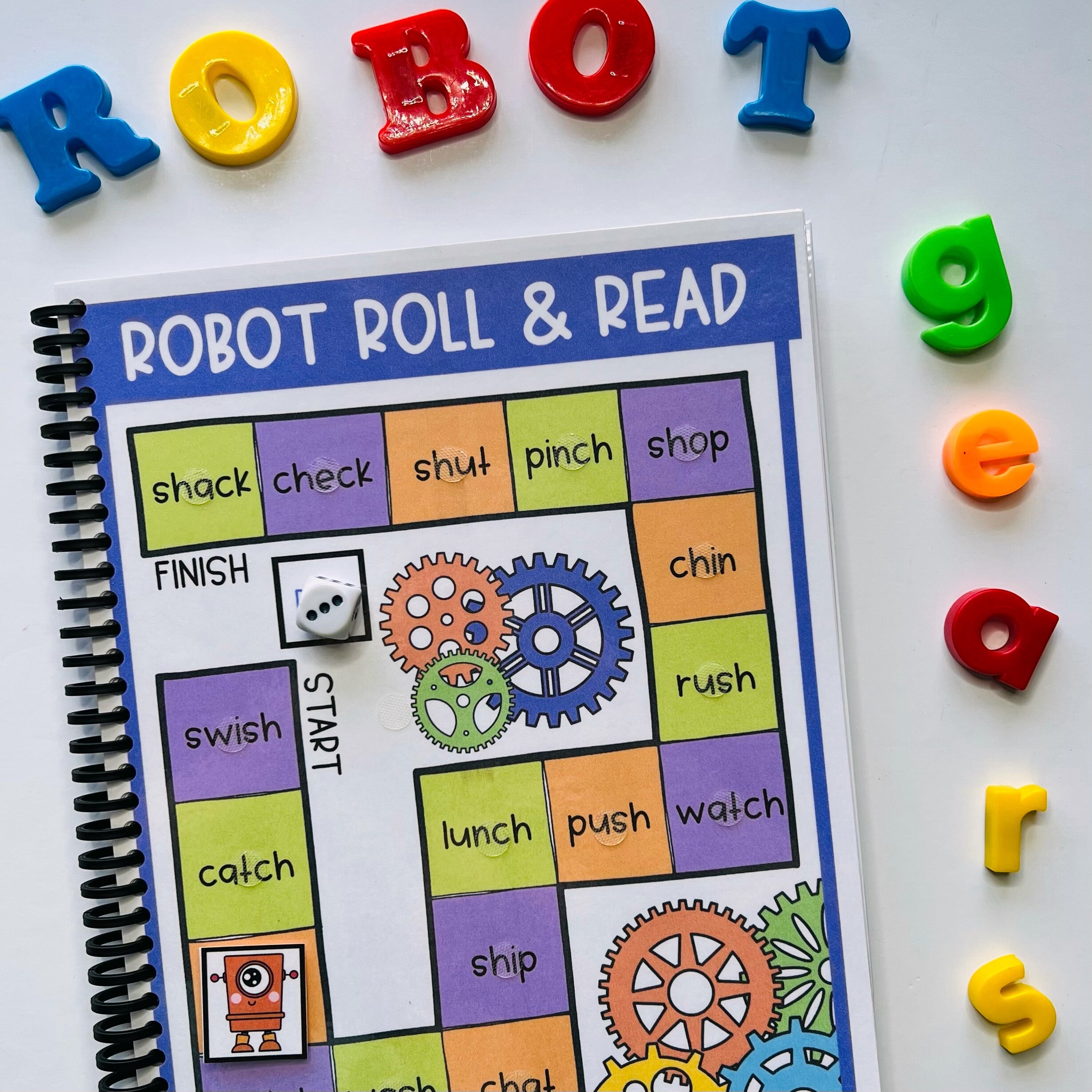 Robot Busy Binder | Busy Book | Activity Binder | Kindergarten ...