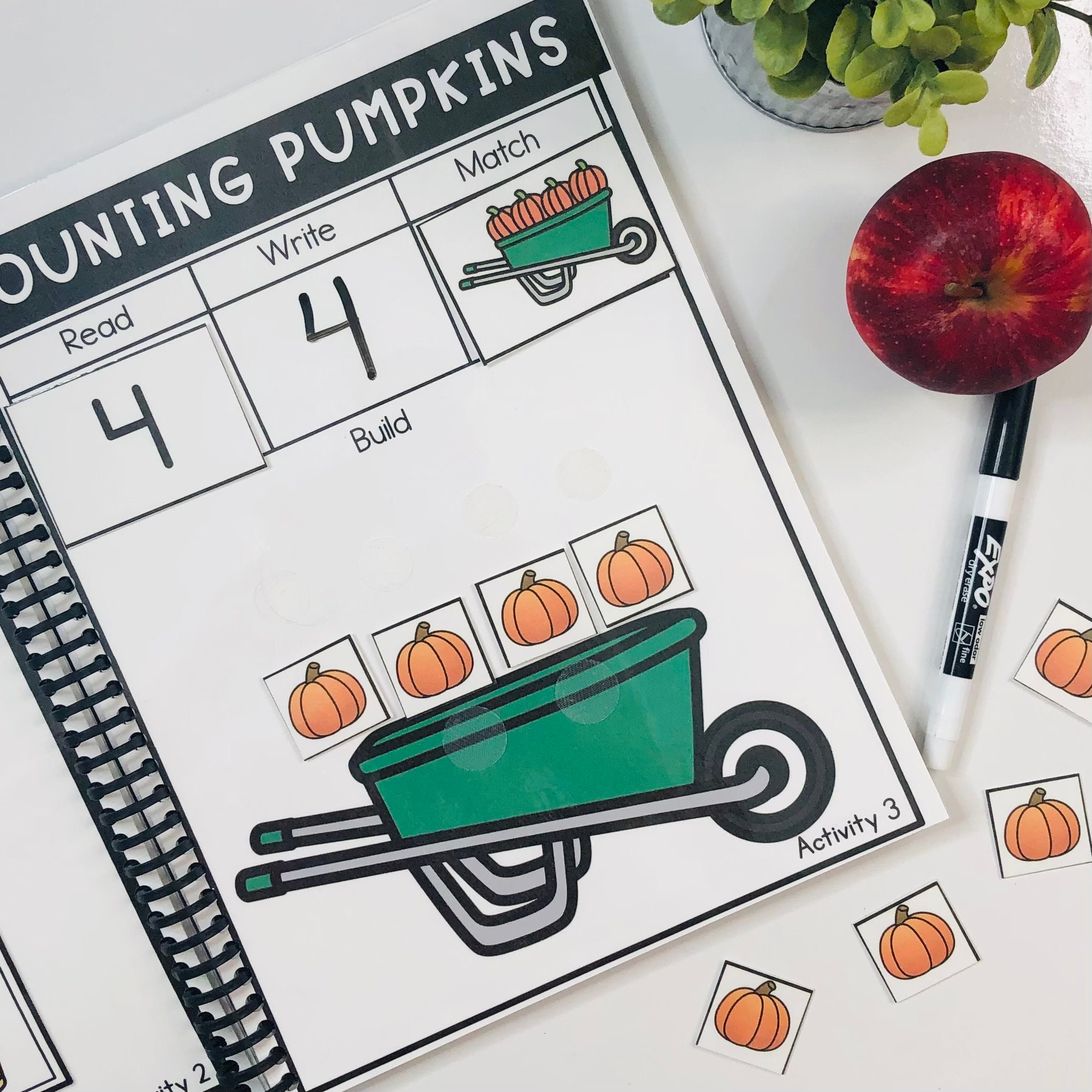 Fall Busy Binder K-1st | Busy Book | Activity Binder | Kindergarten ...