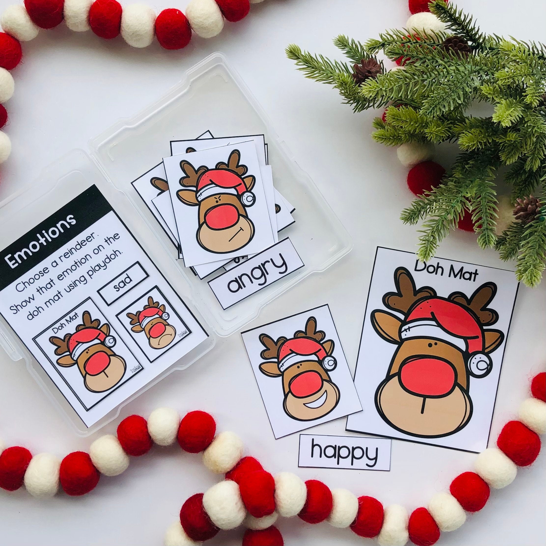 Preschool Christmas Task Boxes PHYSICAL PRODUCT - Etsy