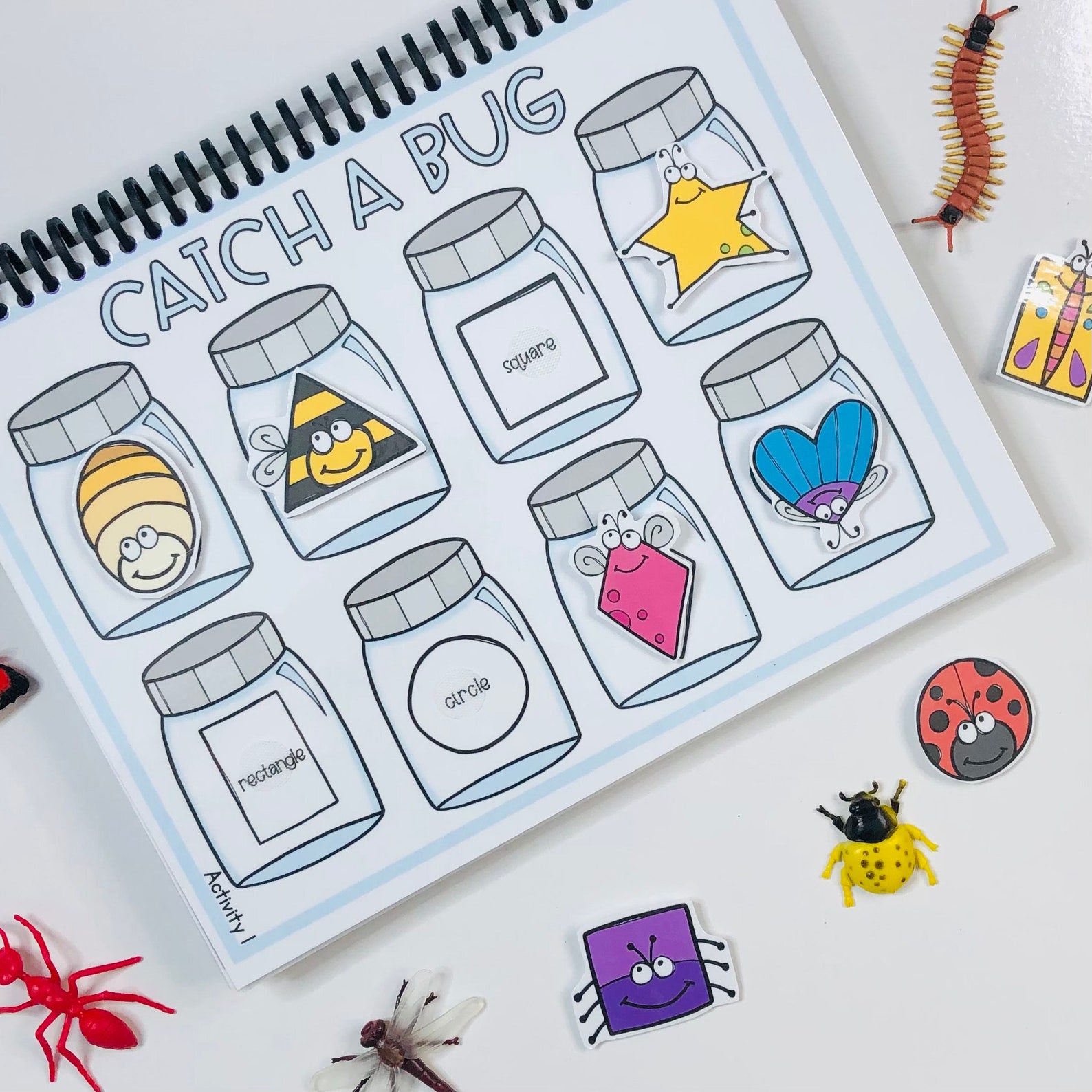 Bug Busy Binder | Busy Book | Activity Binder | Toddler Activities ...