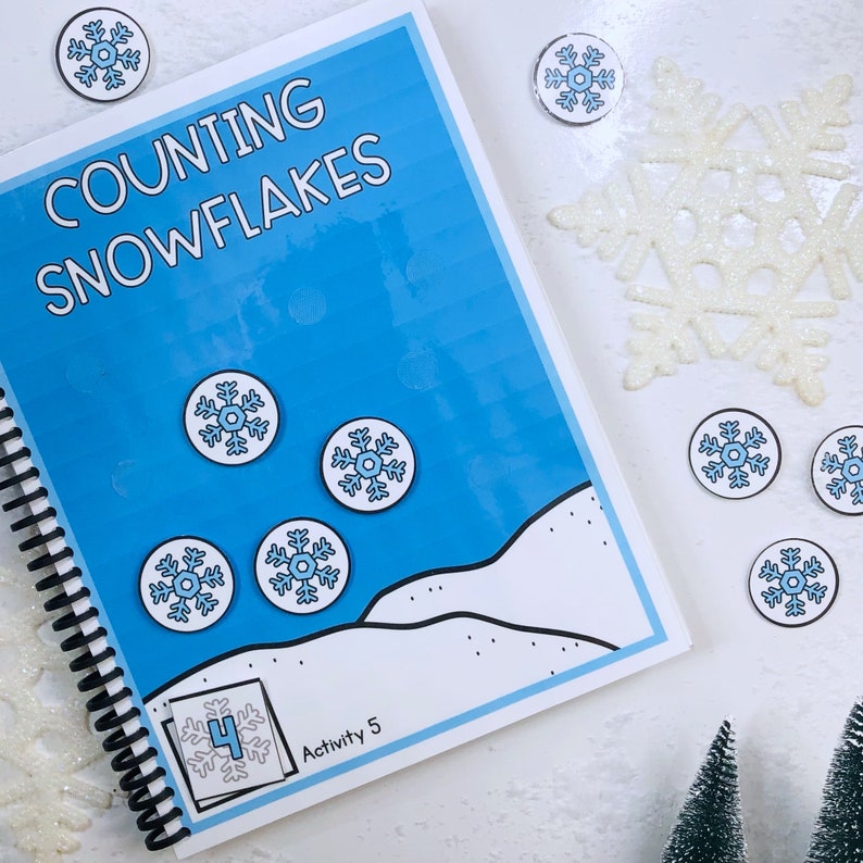 Winter Busy Binder | Busy Book | Activity Binder | Toddler Activities ...