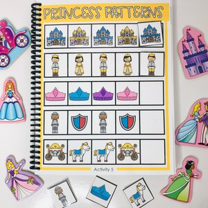 Princess Busy Binder | Busy Book | Activity Binder | Toddler Activities ...