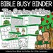 Bible Busy Binder BUNDLE Busy Books Activity Binders Bible Stories - Etsy