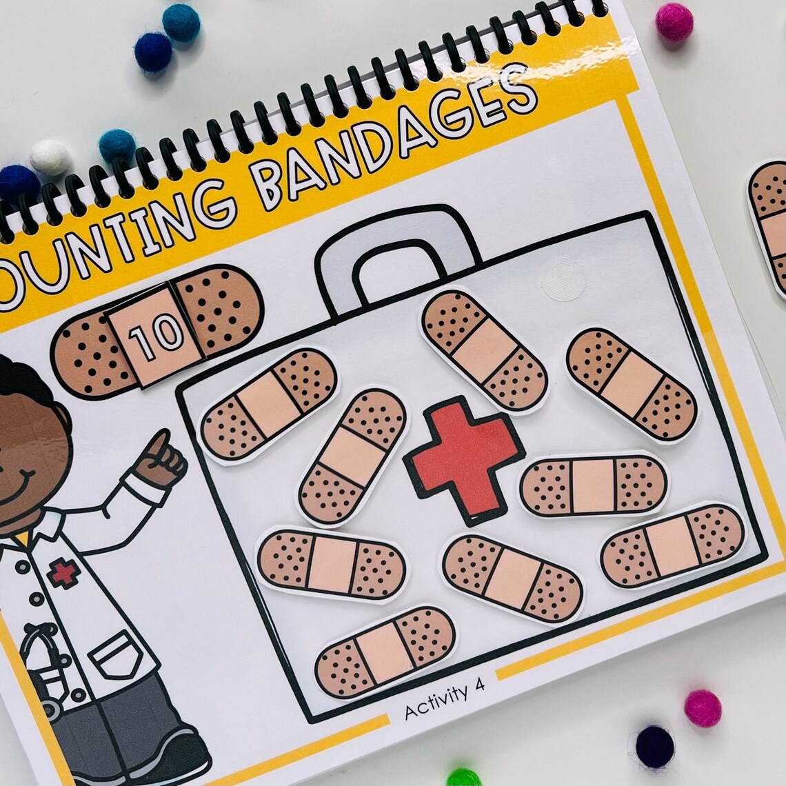 Community Helpers Busy Binder | Busy Book | Activity Binder | Toddler ...