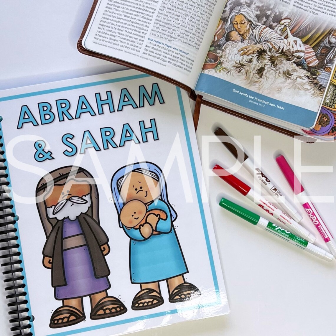 Bible Busy Binder for Little Learners 10 Stories BUNDLE PHYSICAL ...