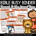 Bible Busy Binder BUNDLE Busy Books Activity Binders Bible Stories - Etsy