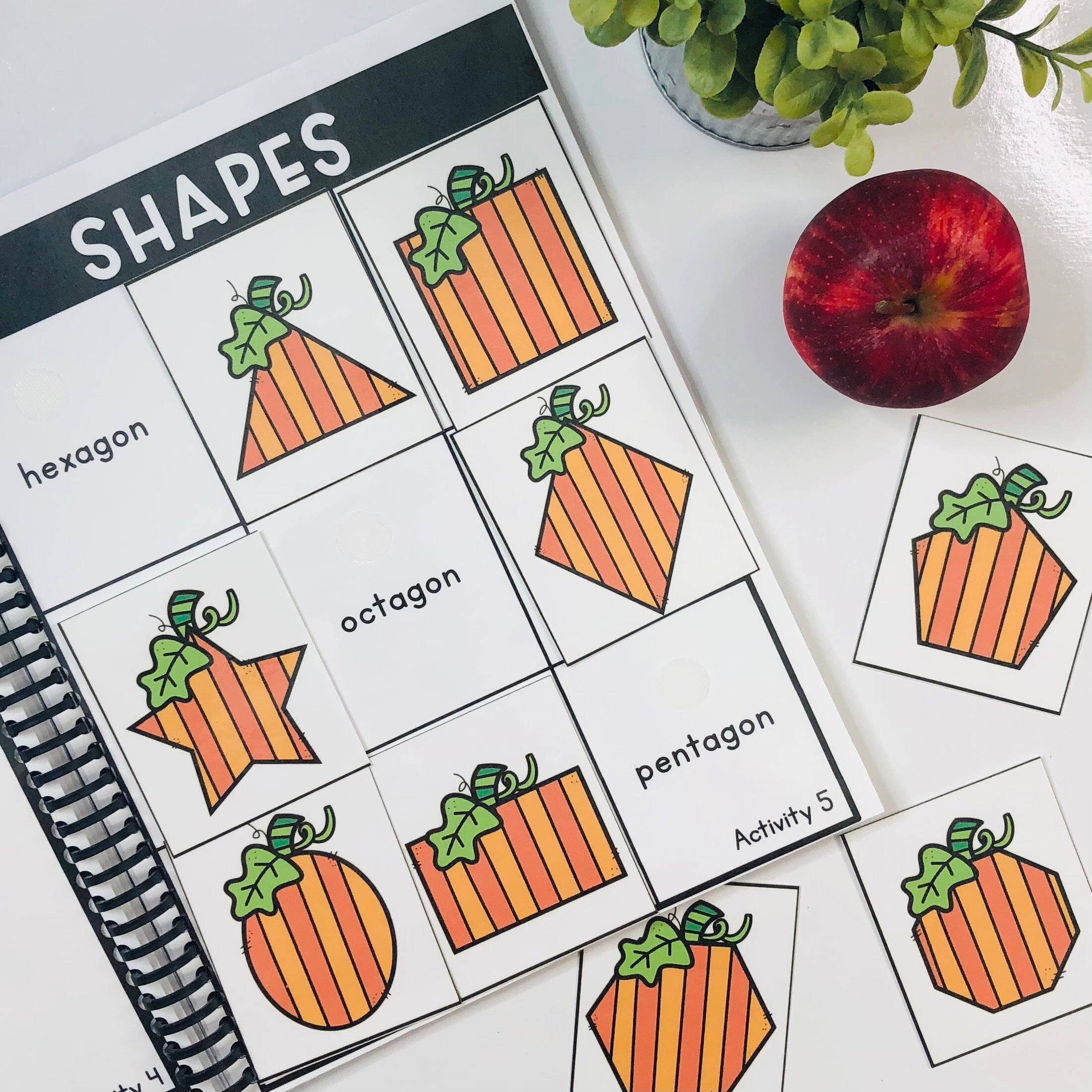 Fall Busy Binder K-1st | Busy Book | Activity Binder | Kindergarten ...