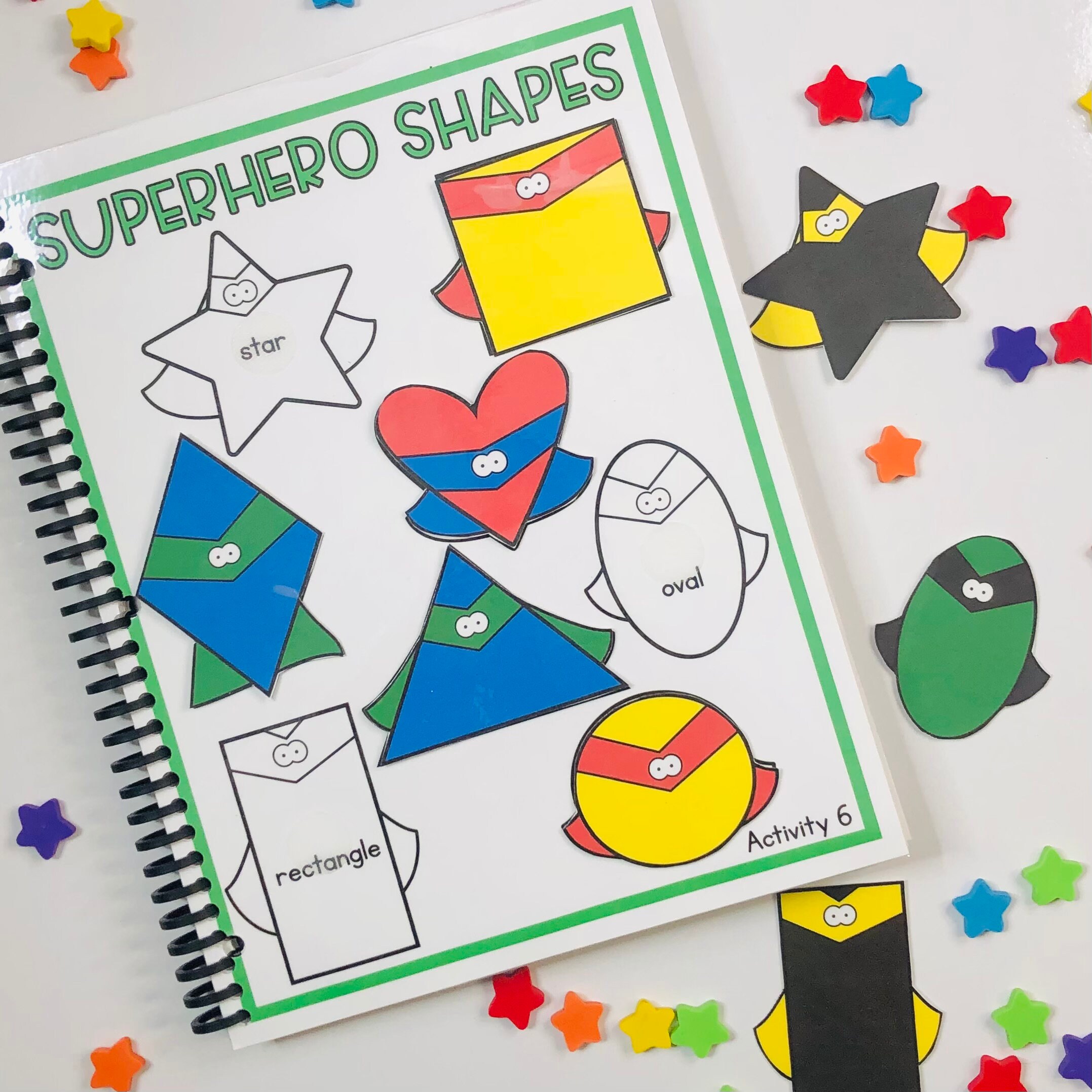 Superhero Busy Binder | Busy Book | Activity Binder | Toddler ...