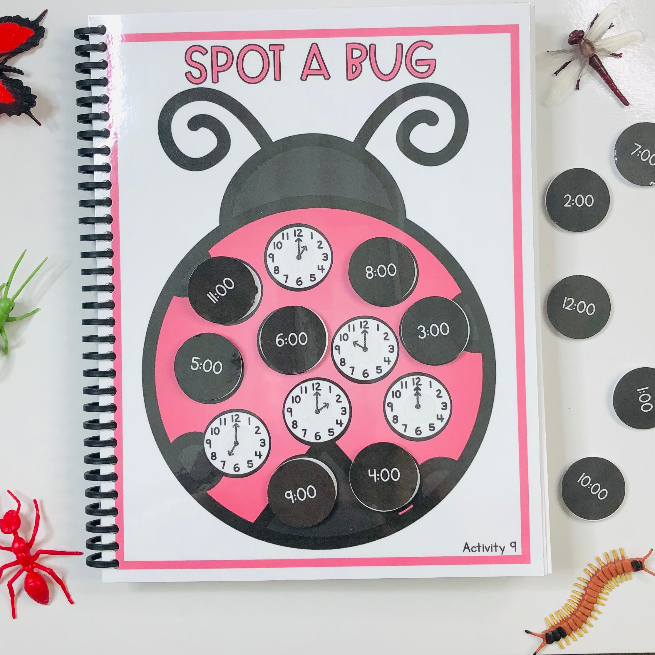 Bugs Busy Binder K-1st | Busy Book | Activity Binder | Kindergarten ...