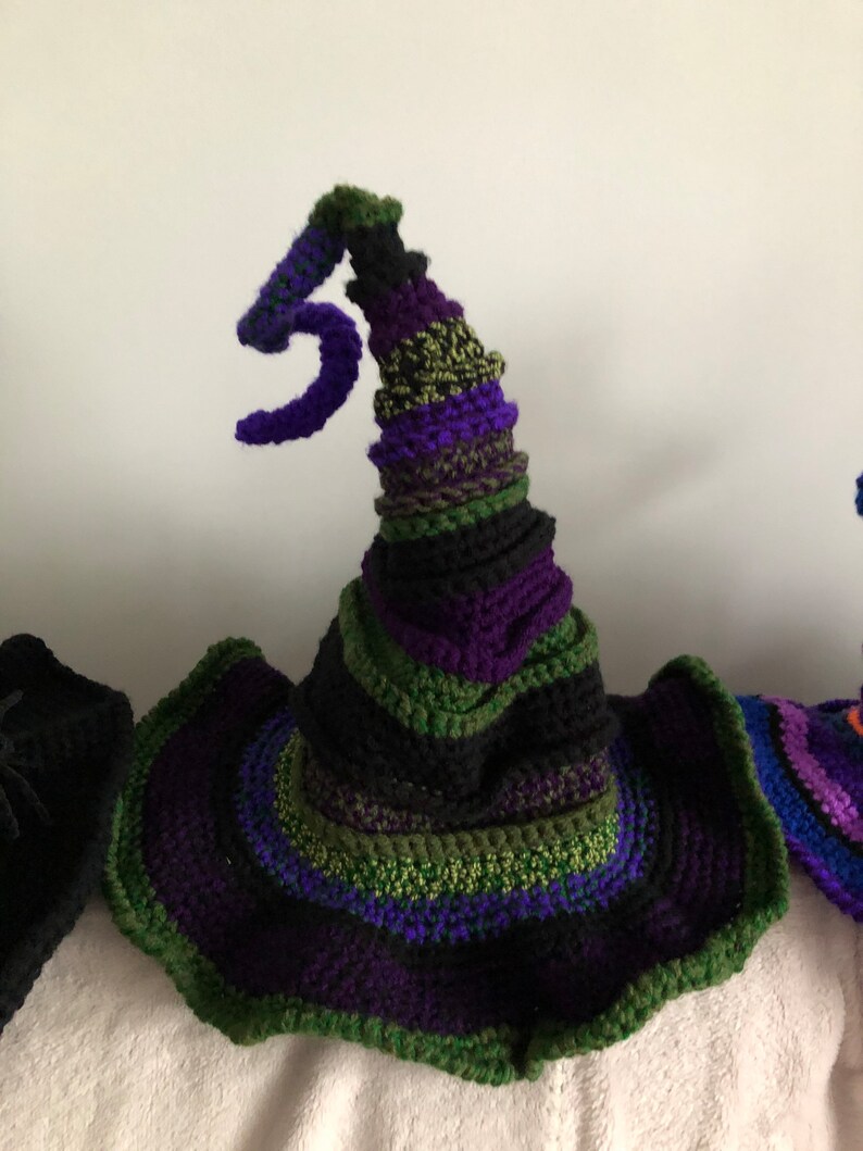 Quirky, Twisted Witch Hat - Etsy
