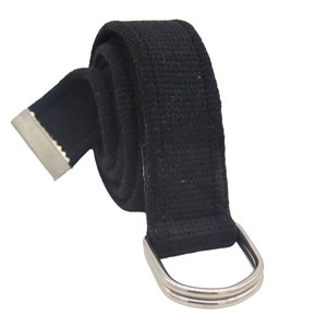 Canvas D Ring Belt, Adjustable Webbing Belt, Plus Size Available - Etsy