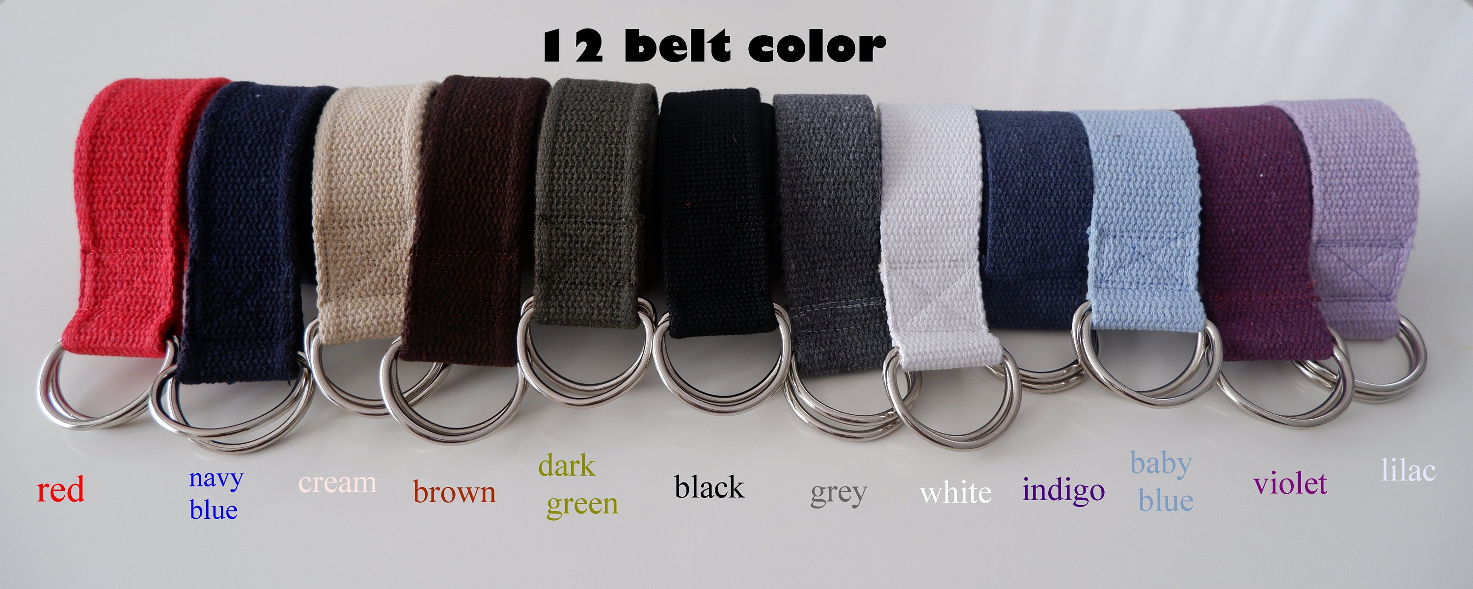 D Ring Beltwebbing Beltadjustable Belt With D Ring - Etsy