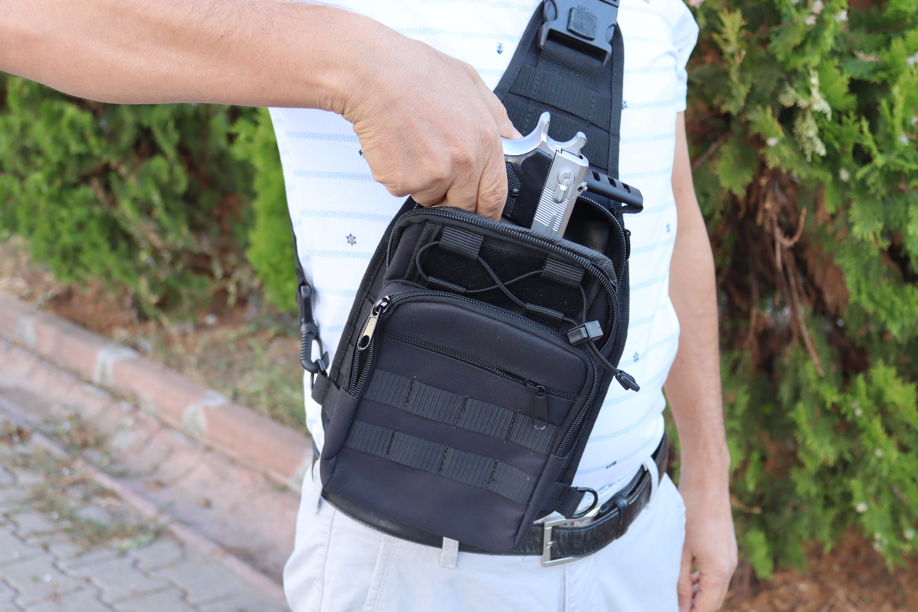 Tactical Sling Backpacks For Men