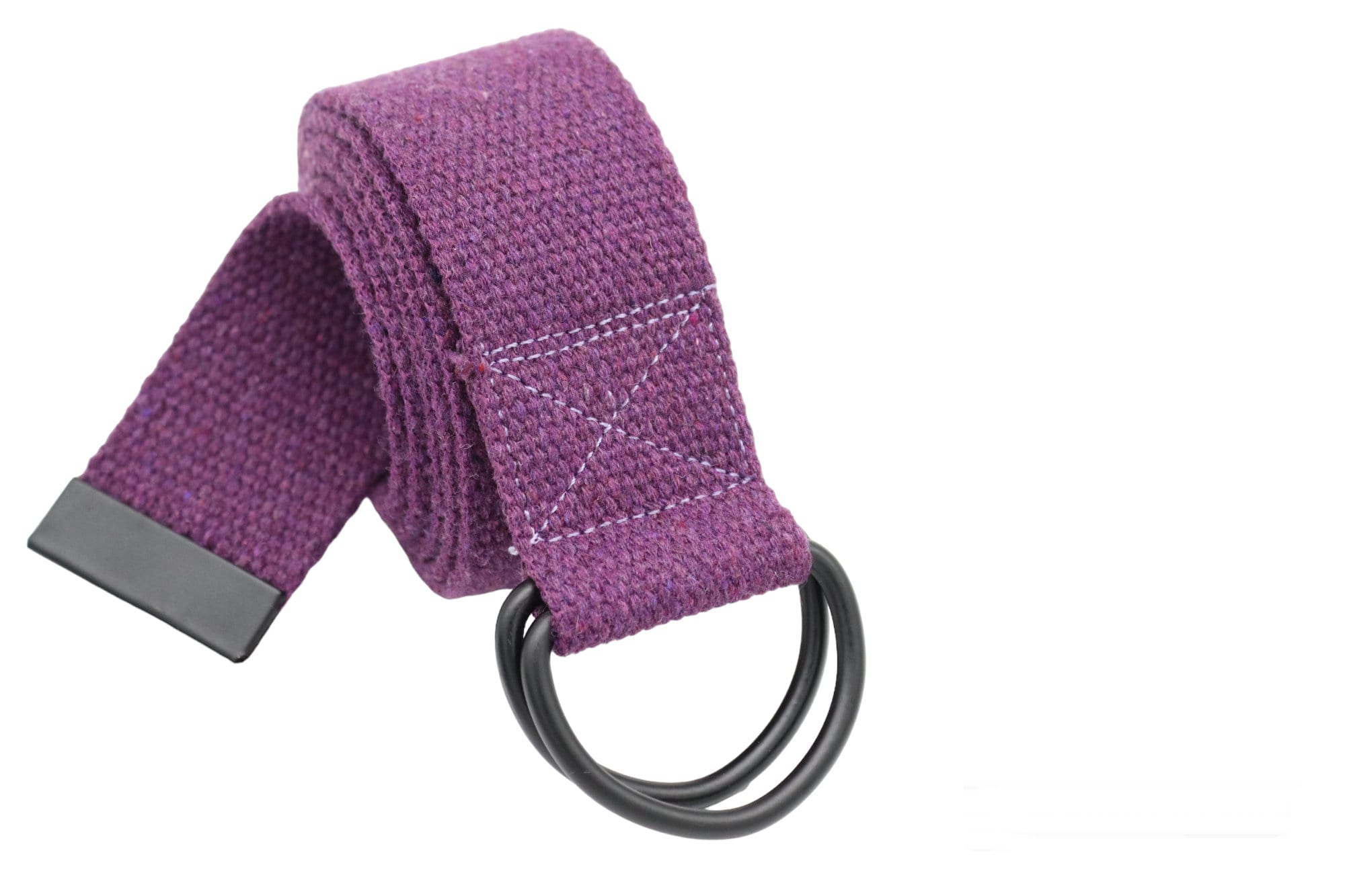 Black D Ring Webbing Belt,canvas Web Belt Metal Double D Ring Buckle ...