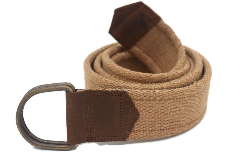 Solid Bras D Ring Webbing Belt,unisex Canvas Belt, - Etsy