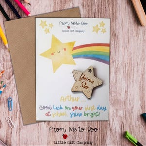 You're a Star Card ~ Back to School Gift ~ Back to School Encouragement ...