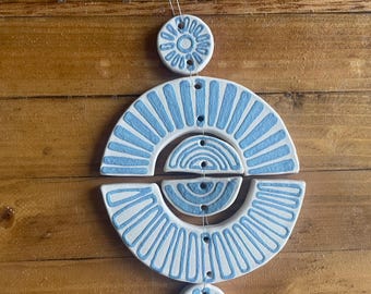 Welcome Hand Crafted Wall Hanging/clay Decor/air Dry Clay Welcome Sign ...