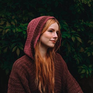 BATWING HOODIE | Crochet Pattern | Oversize Cropped Hoodie - Etsy