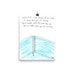 Swimming - Illustrated Poem Poster - Etsy
