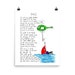 Island - Illustrated Poem Poster - Etsy