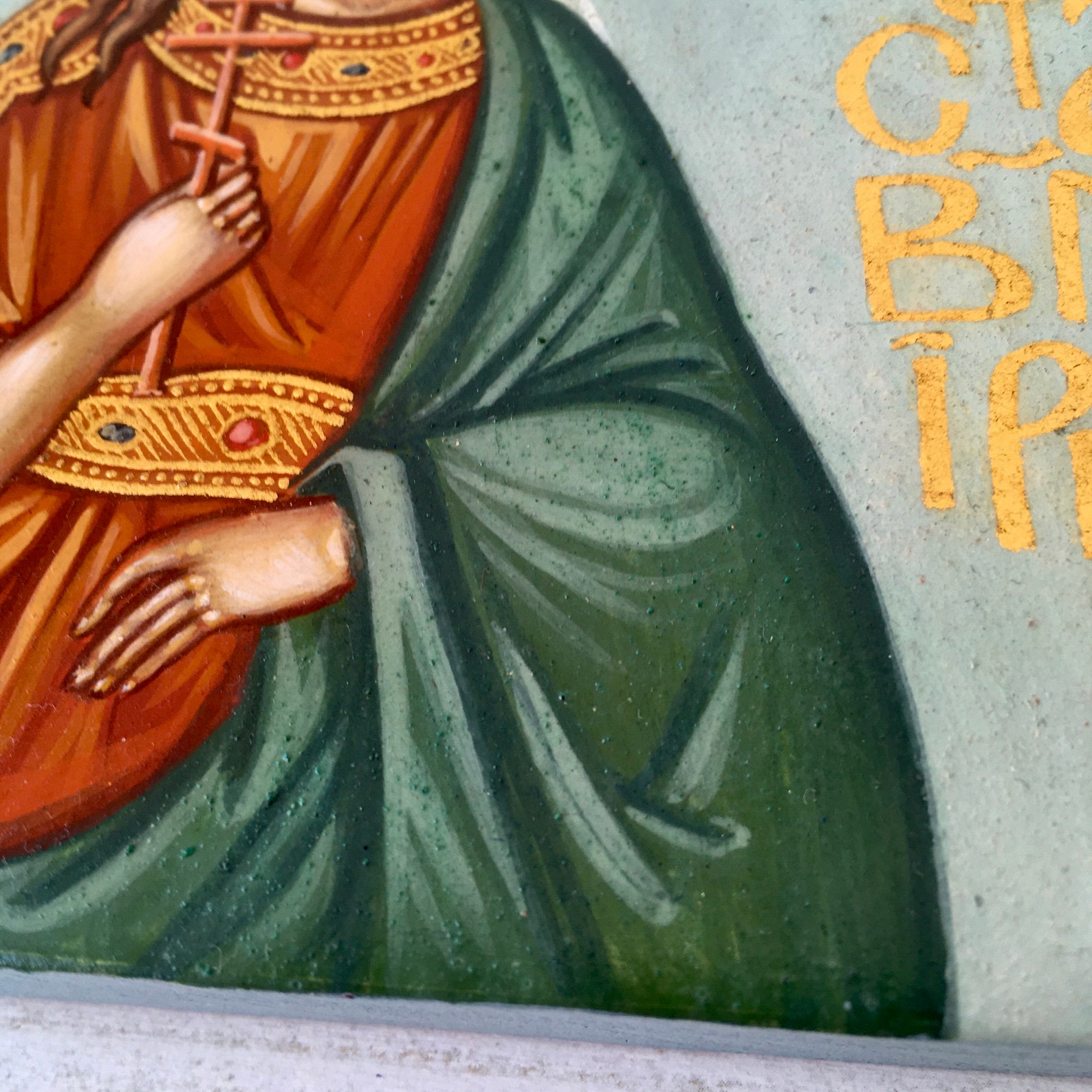 Hand Painted Icon of St Irene of Thessaloniki Orthodox - Etsy