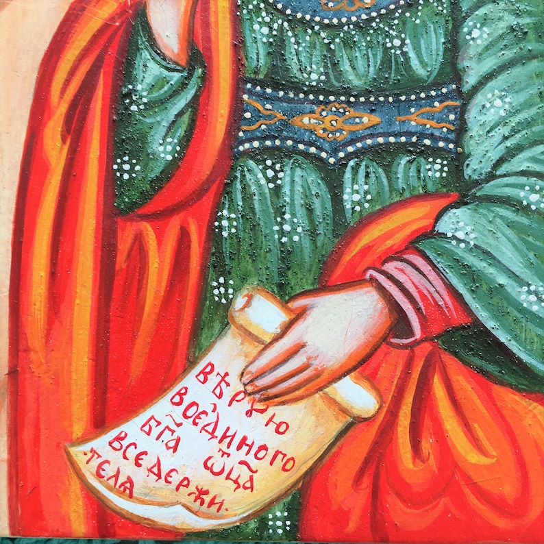 Orthodox Hand Painted Icon Saint Paraskeva of the Balkans - Etsy UK
